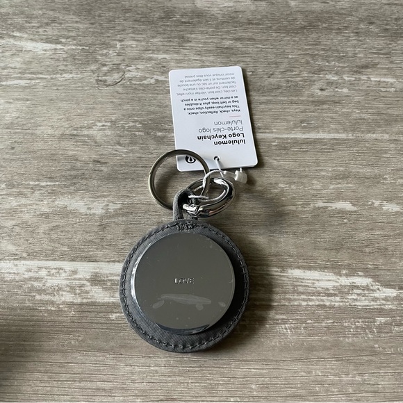 lululemon athletica | Accessories | Lululemon Logo Bag Charm Keychain ...